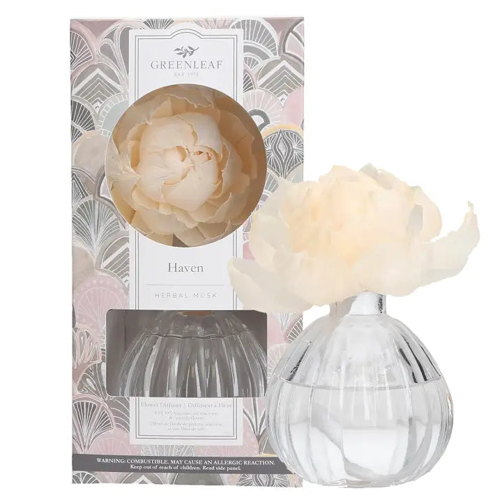 Haven Herbal Musk Flower Diffuser — Trudy's Hallmark