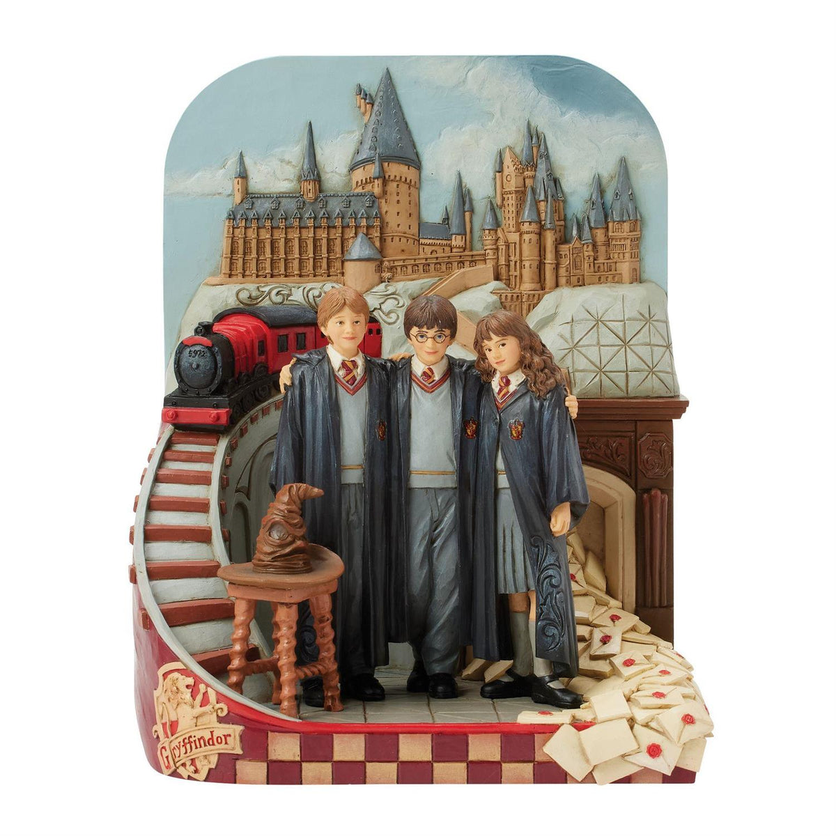 Harry Potter Trio Castle Scene by Jim Shore — Trudy's Hallmark