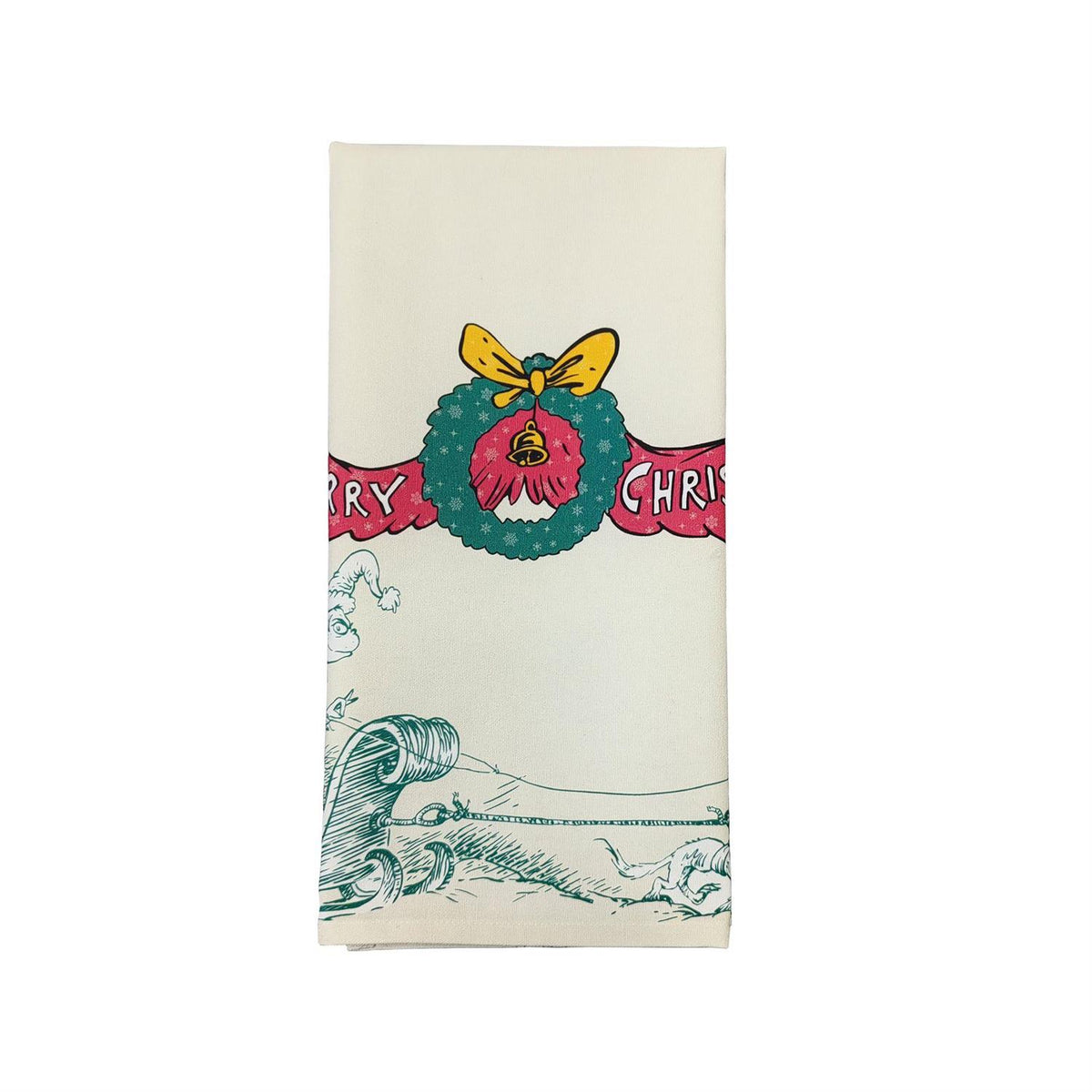 Dr. Seuss. Merry Christmas Tea Towel — Trudy's Hallmark
