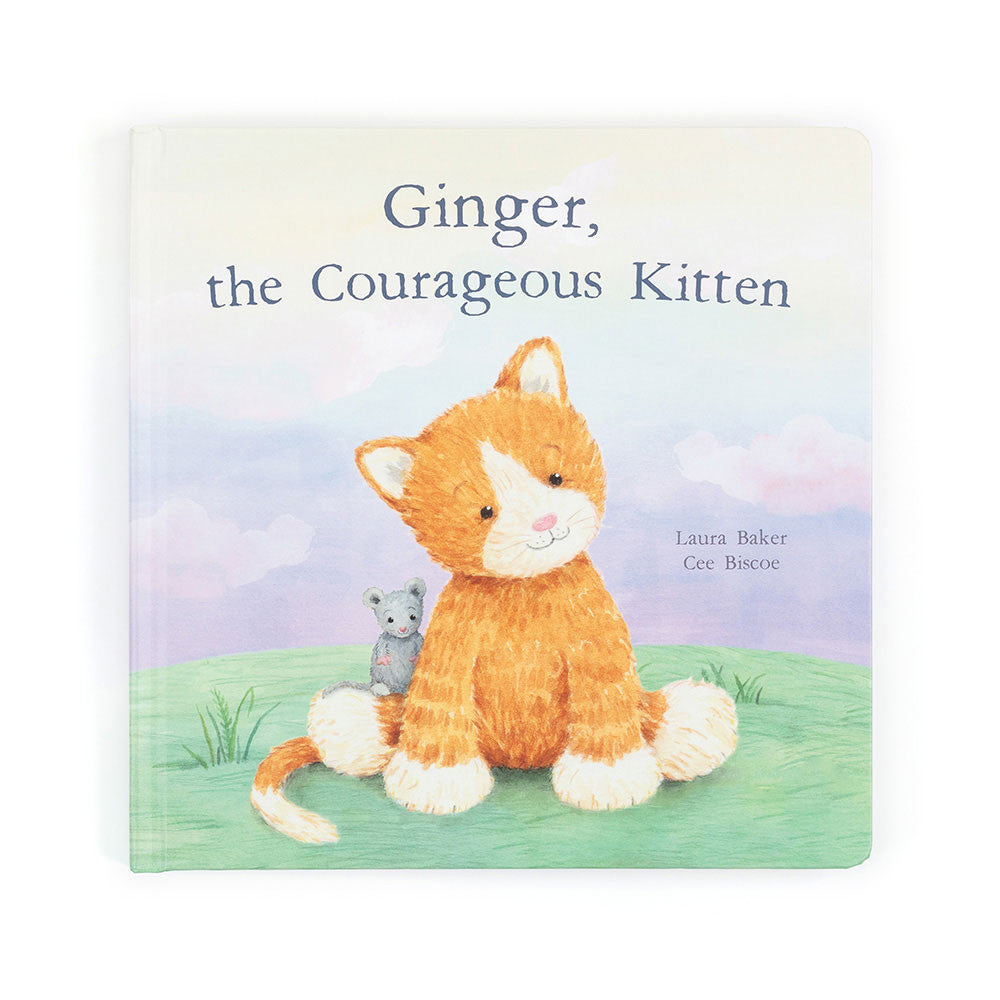 Jellycat Ginger, the Courageous Kitten Book — Trudy's Hallmark