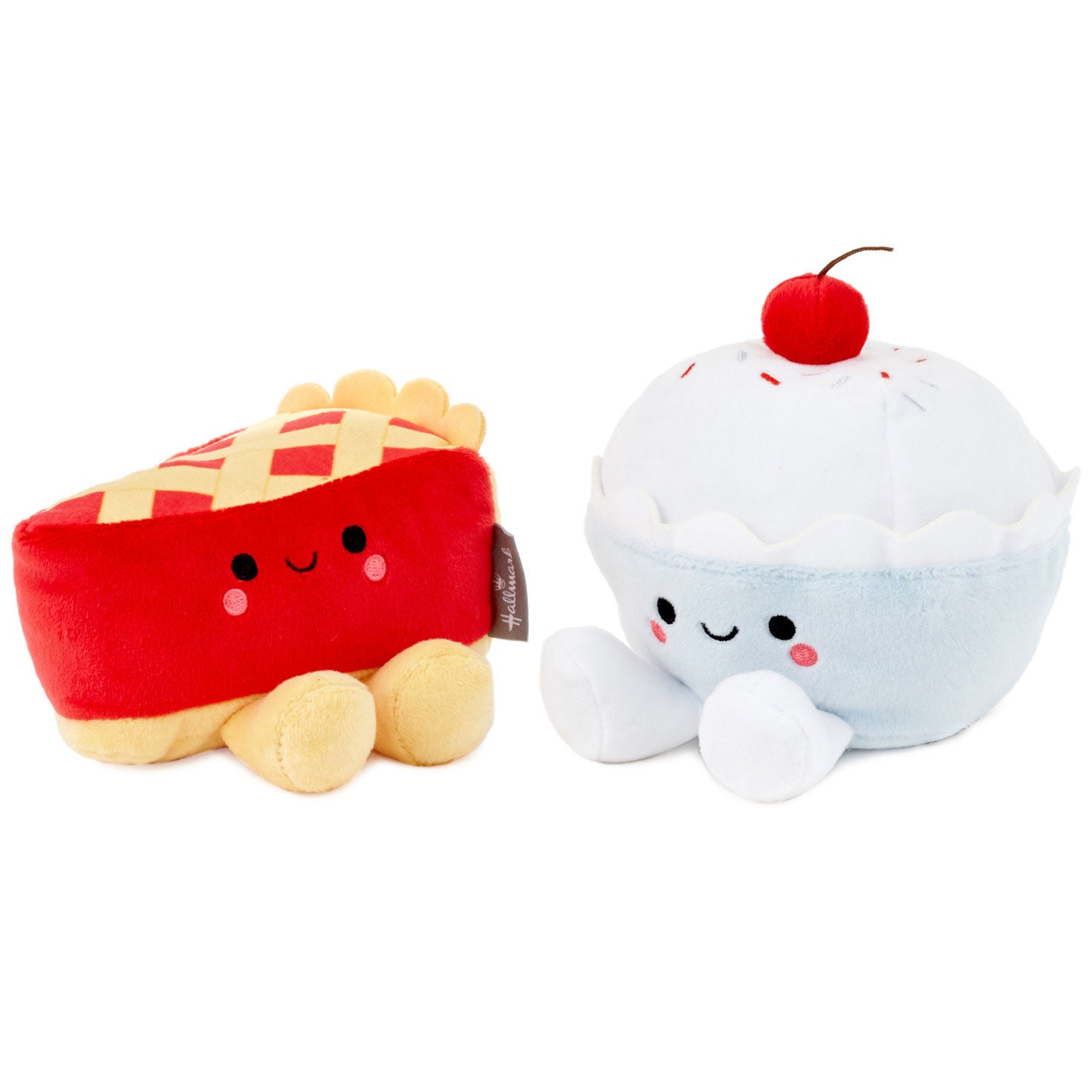 Better Together Cherry Pie and Ice Cream Magnetic Plush Pair — Trudy's ...