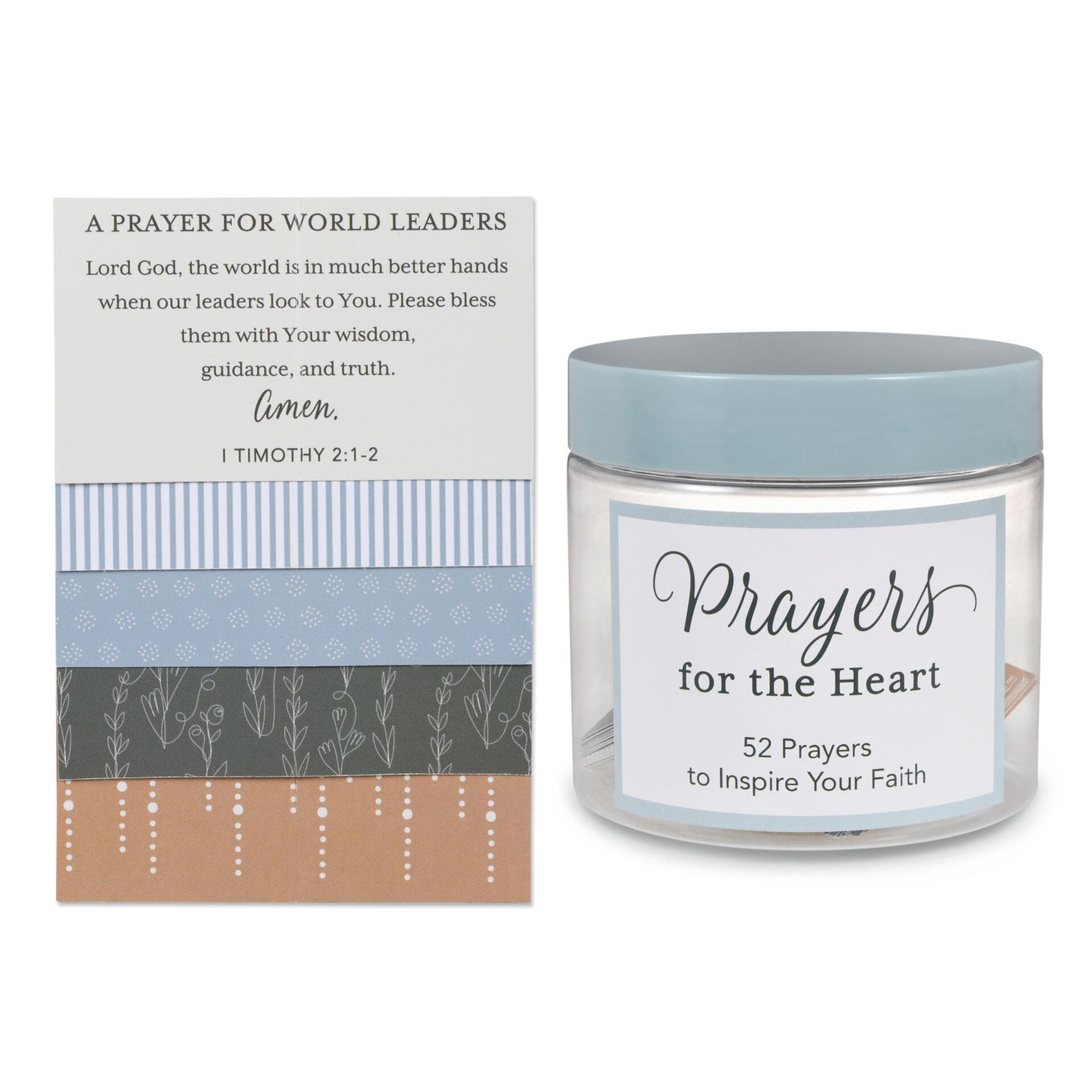 DaySpring Prayers for the Heart Jar With 52 Prayer Cards — Trudy's Hallmark