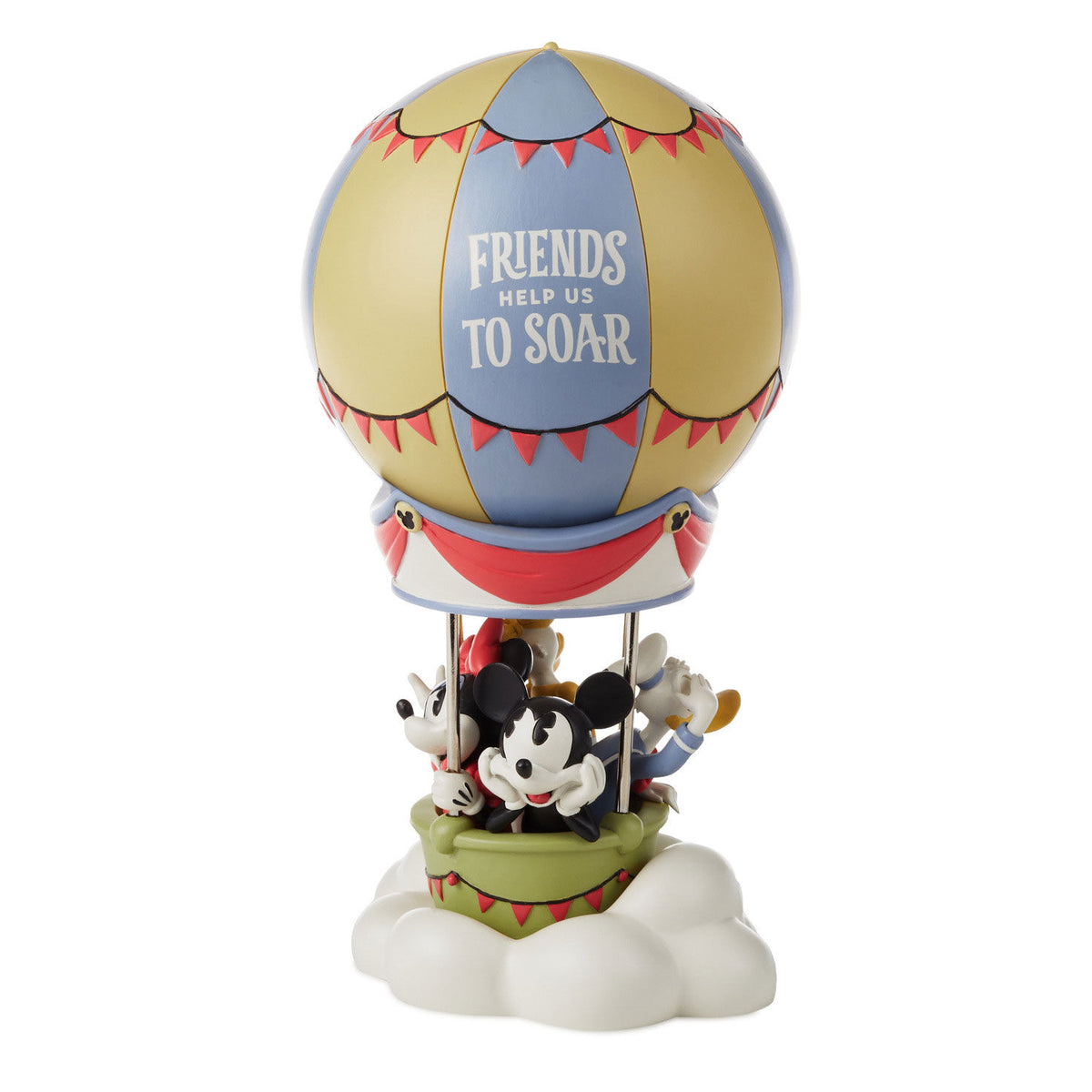 Disney Mickey and Friends Hot Air Balloon Limited Edition Figurine, 8 ...