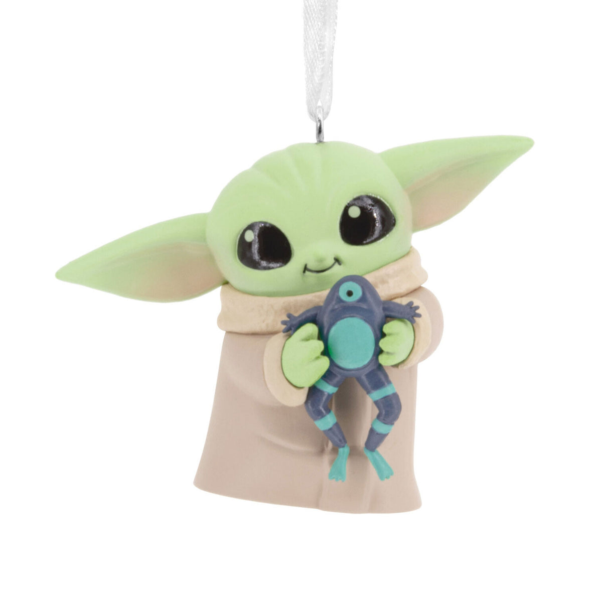 Star Wars: The Mandalorian™ Grogu™ With Frog Hallmark Ornament — Trudy ...