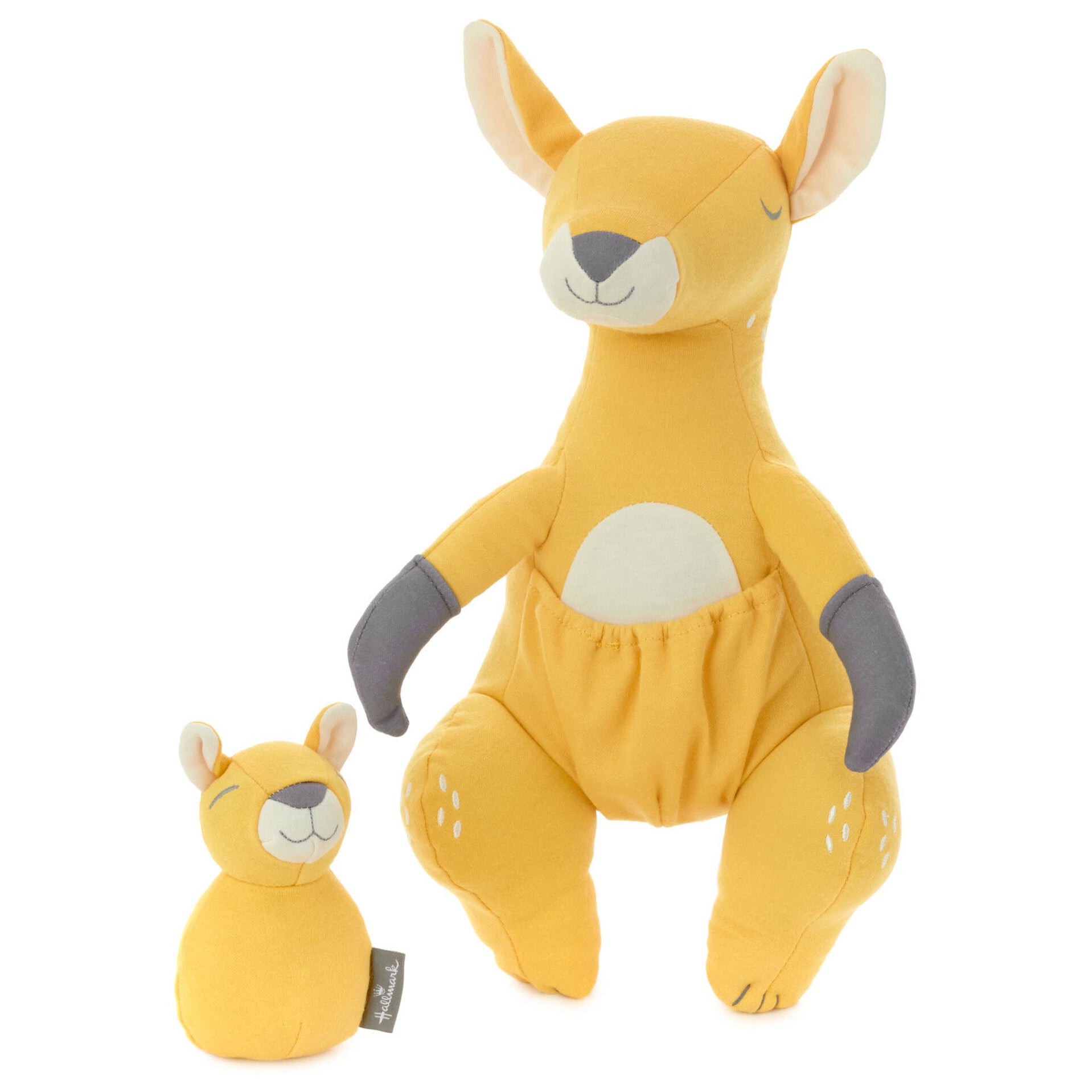 Kangaroo and Baby Joey Stuffed Animal and Rattle Set — Trudy's Hallmark