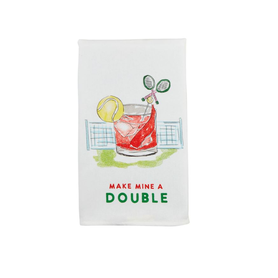 Make Mine a Double Pro Shop Towel — Trudy's Hallmark