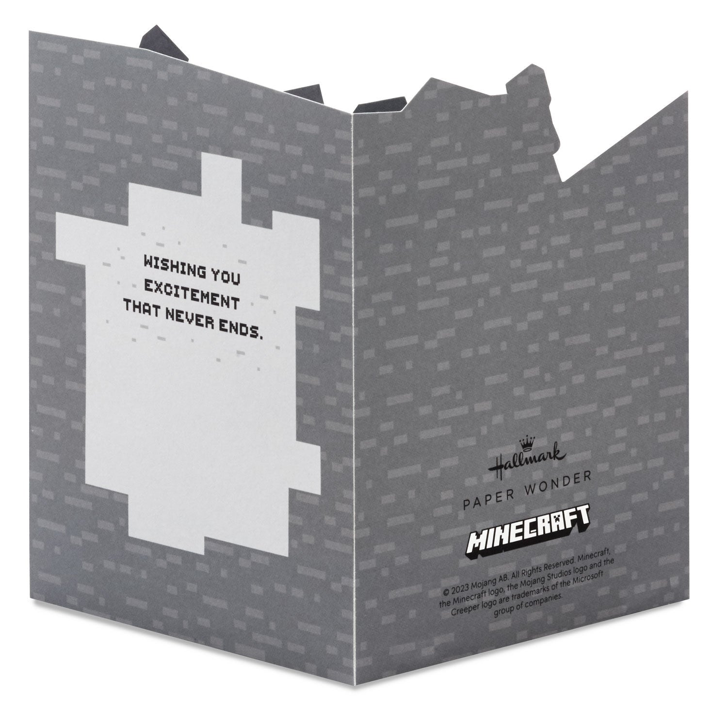 Minecraft Build, Explore, Create 3D Pop-Up Card for Kids — Trudy's Hallmark