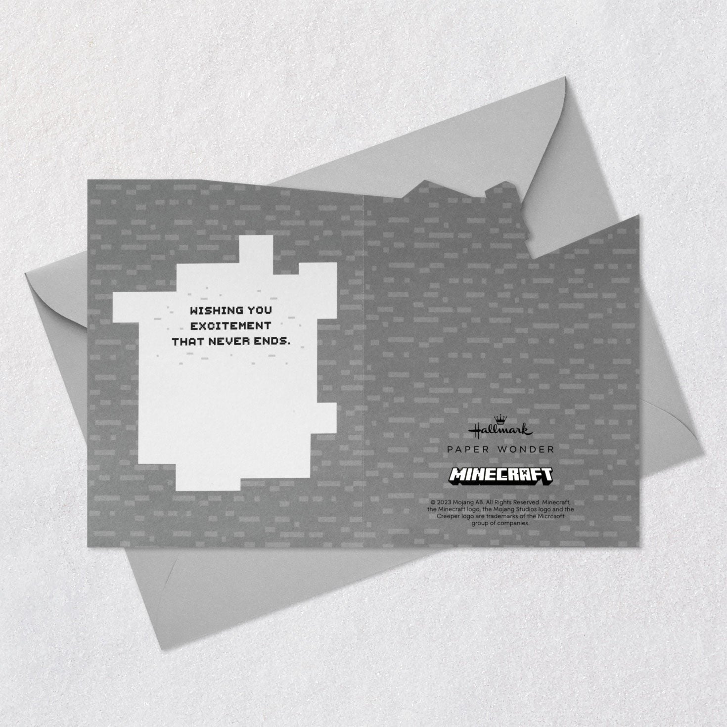 Minecraft Build, Explore, Create 3D Pop-Up Card for Kids — Trudy's Hallmark