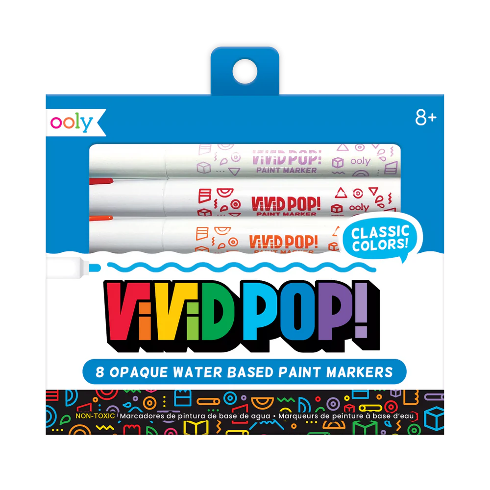 Vivid Pop! Water Based Paint Markers — Trudy's Hallmark