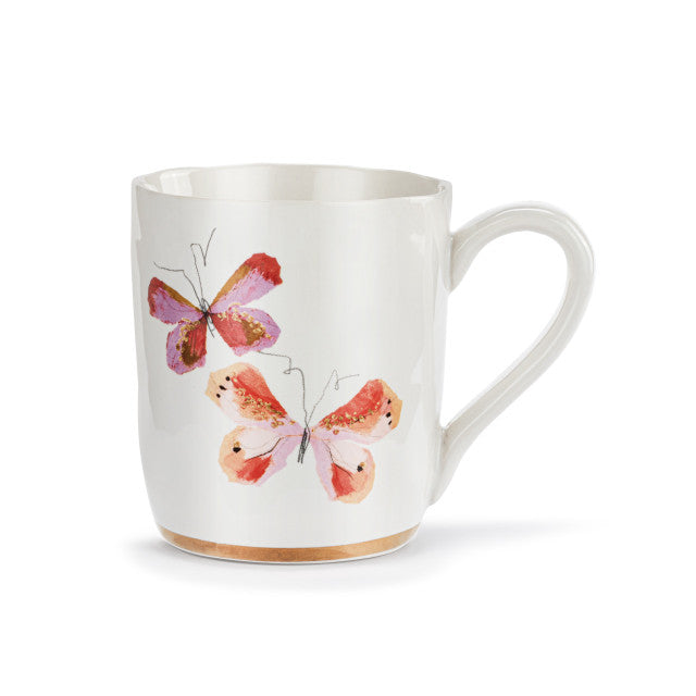 Elisabeth Hays Pink Duo Butterfly Mug — Trudy's Hallmark