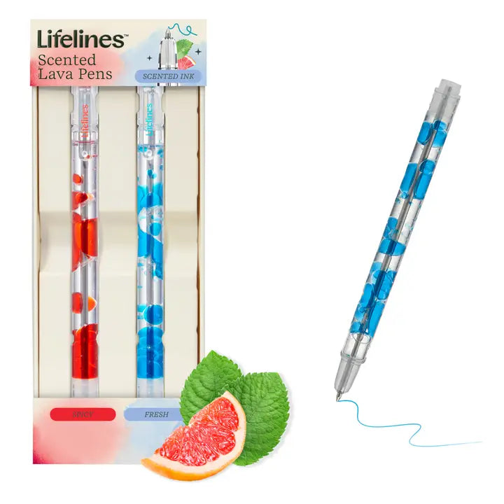 Lifelines Scented Lava Pens 2 Pack - Spicy & Fresh — Trudy's Hallmark