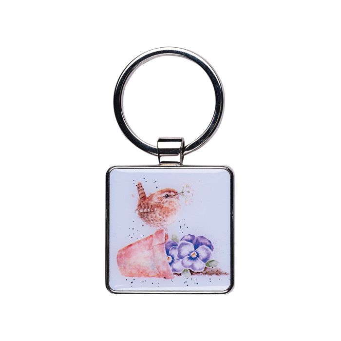 'Pottering About' Wren Keychain — Trudy's Hallmark