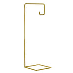 Geometric Gold-Tone Metal Ornament Display Stand — Trudy's Hallmark