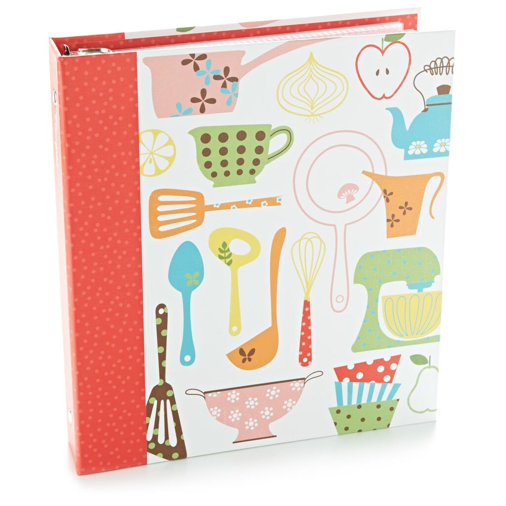 Retro Recipe Organizer Binder — Trudy's Hallmark
